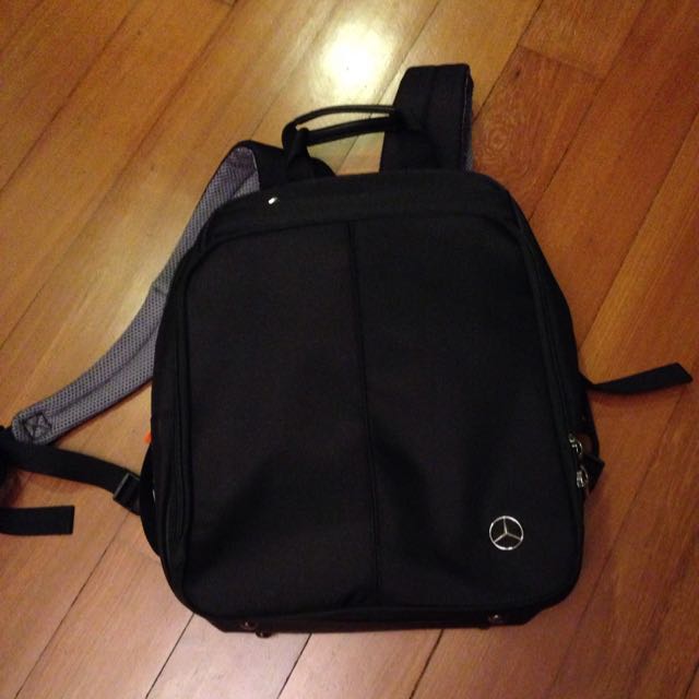 Mercedes Benz Backpack, Men's Fashion, Bags, Briefcases on Carousell