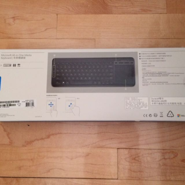 Microsoft Bluetooth All-in-one Media Keyboard(微軟藍芽鍵盤), 電腦＆科技, 電腦周邊及配件 ...
