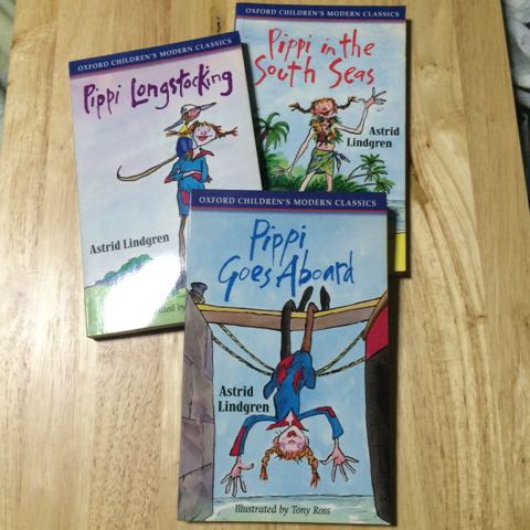 Pippi Longstocking Books (Set), Hobbies & Toys, Books & Magazines ...