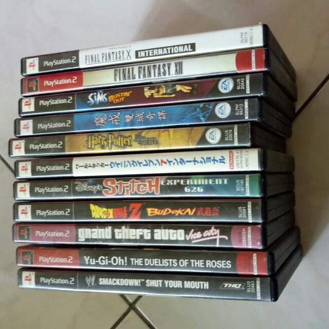 Ps2 Full Set (modified) With Games, Video Gaming, Video Game Consoles ...