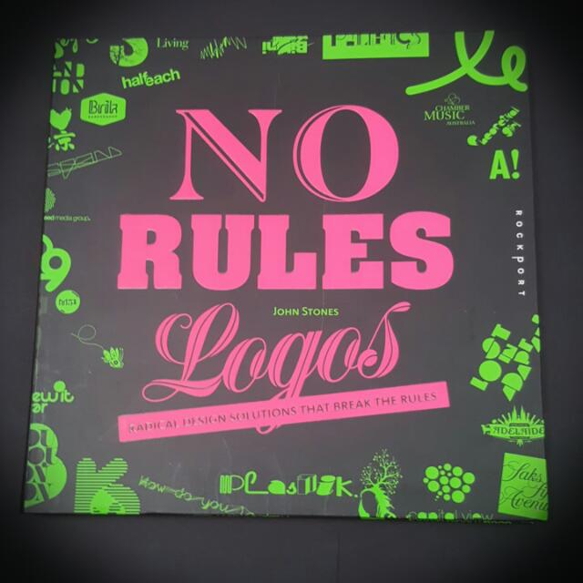 [BRAND NEW] No Rules Logos (Typography / Design Book), Hobbies & Toys ...