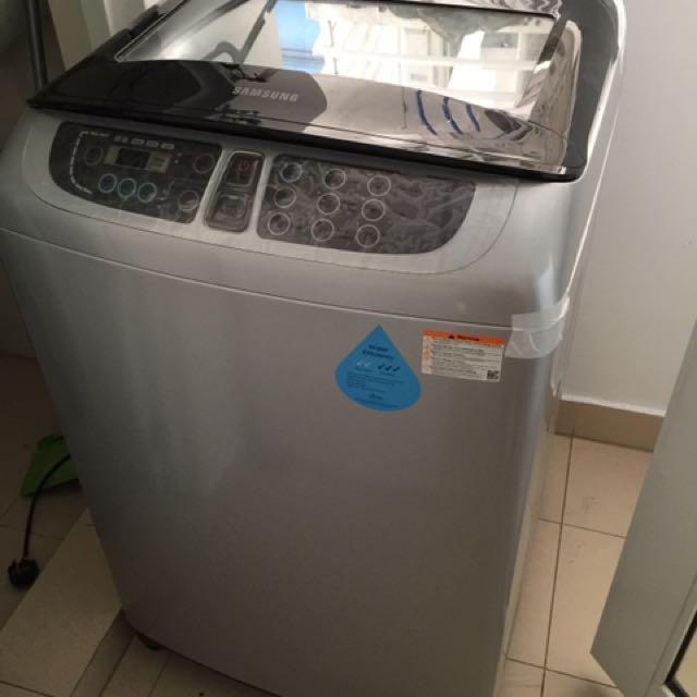 Samsung Washing Machine WA90F5S5, TV & Home Appliances, Washing ...