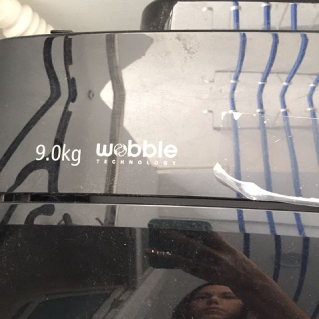 Samsung Washing Machine WA90F5S5, TV & Home Appliances, Washing ...