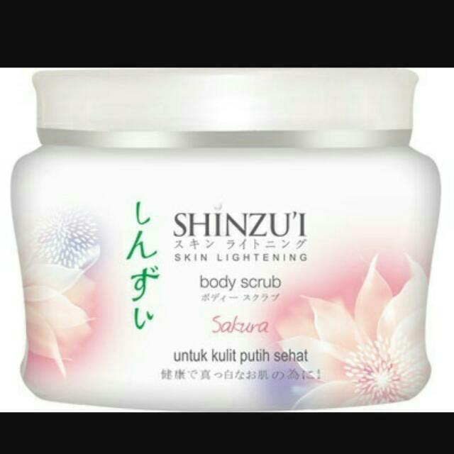 Shinzui Skin Lightening Body Scrub Sakura 120g, Beauty & Personal Care ...