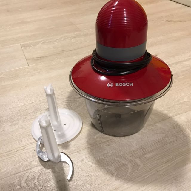 Bosch Midi Chopper MMR08R1GB 400 Watt Chopper - Red, TV & Home ...