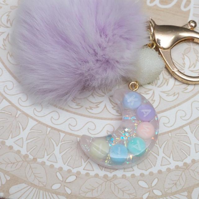 Custom Moon Resin Charm, Hobbies & Toys, Stationery & Craft, Handmade ...