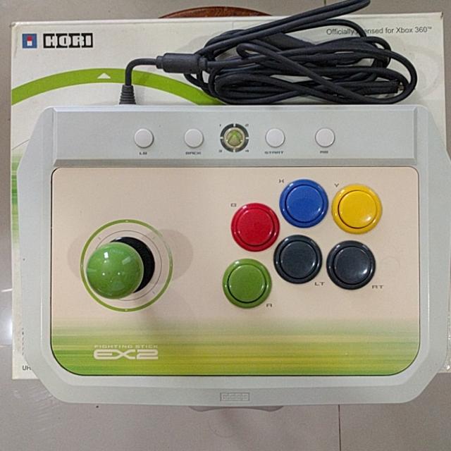 HORI Xbox 360 Fighting Stick EX 2, Video Gaming, Gaming Accessories ...