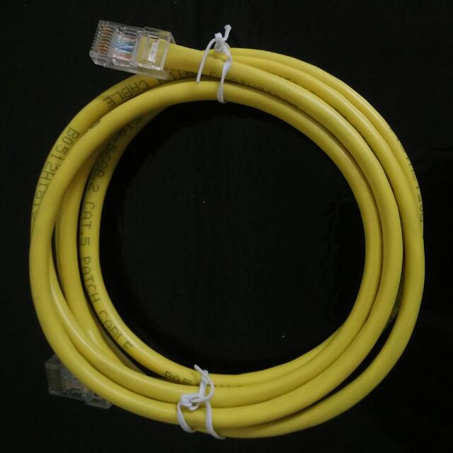 Lan Cable 2 Mtr Approx, Computers & Tech, Parts & Accessories, Cables ...