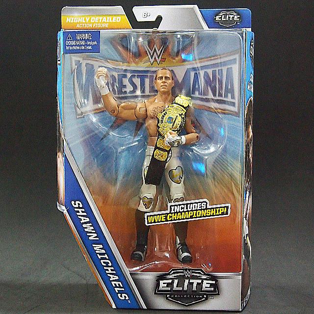 (RESERVED) WWE Mattel Elite Wrestlemania Series 33 Shawn Michaels, Hobbies & Toys, Toys & Games ...