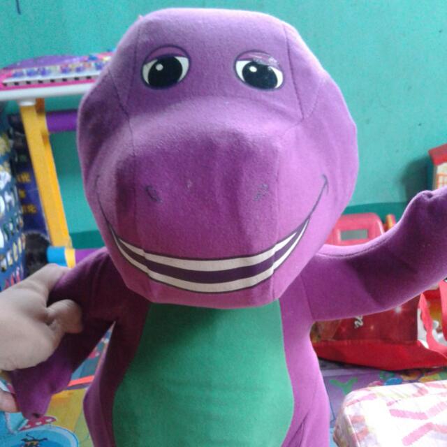 Barney Inflatable Fisherprice 48cm, Babies & Kids, Infant Playtime on ...