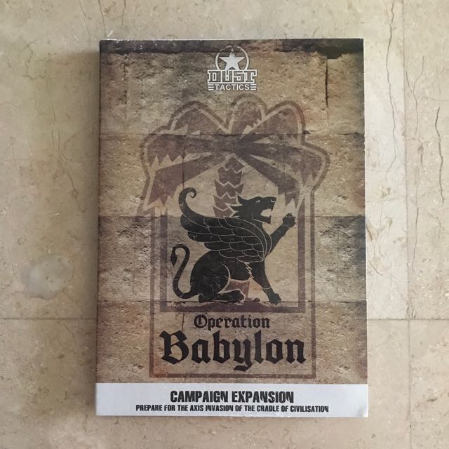 Dust Tactics Operation Babylon Campaign Expansion, Hobbies & Toys, Toys ...