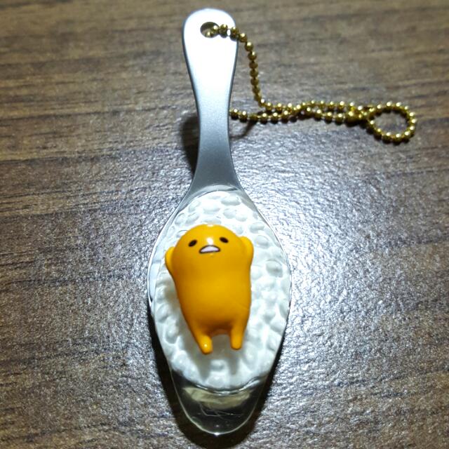Gudetama Keychain, Hobbies & Toys, Toys & Games on Carousell