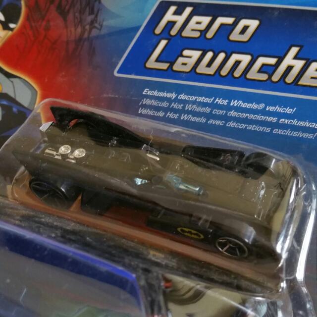 Hot Wheels Super Hero Launcher Batman Car ULTRA RARE MIB, Hobbies ...