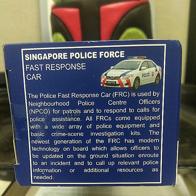 Limited Edition NS50 SPF FRC and SCDF Rhino., Hobbies & Toys, Toys ...