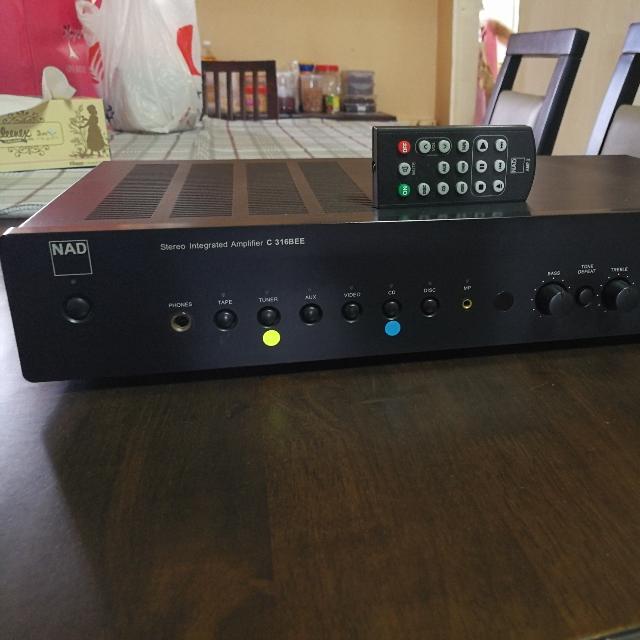NAD Stereo Integrated Amplifier, Audio, Other Audio Equipment on Carousell