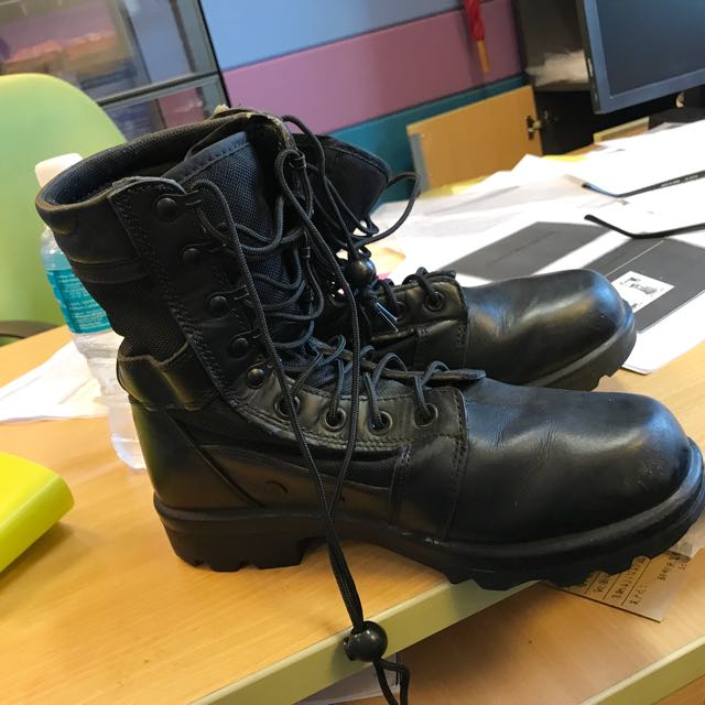SAF Army Combat Frontier Boots US size 9, Men's Fashion, Footwear ...