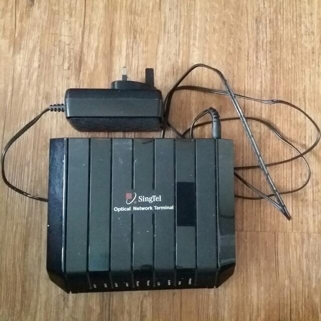 Singtel Optical Network Terminal, Computers & Tech, Parts & Accessories ...