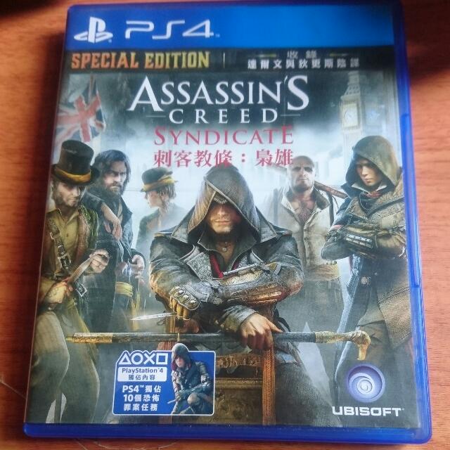 刺客教條 梟雄 Assassins Creed Syndicate Ps4 Game 電子遊戲 電子遊戲 Playstation