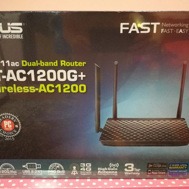 Asus AC1200, Computers & Tech, Parts & Accessories, Networking on Carousell