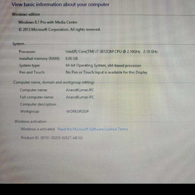 Dell Inspiron 5220, Intel I7 Processor, 8Gb RAM, 1TB H, Computers ...