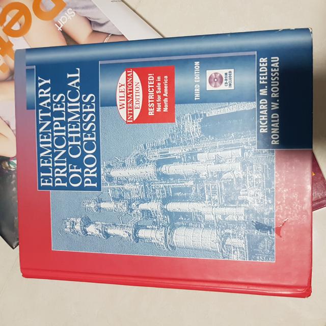 Elements Principles of Chemical Processes, Hobbies & Toys, Books ...