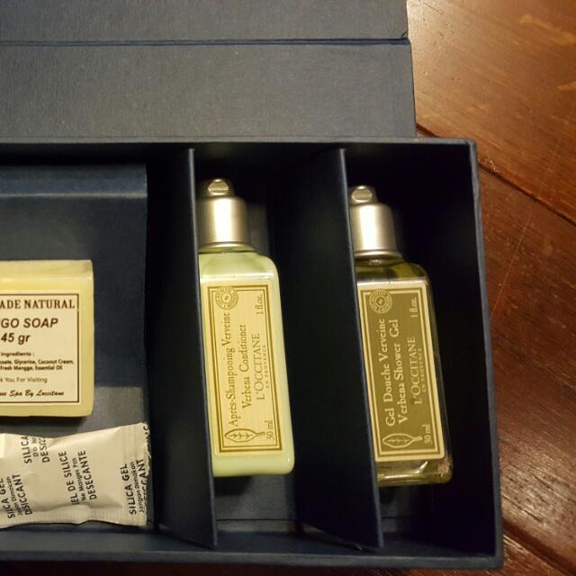 L'OCCITANE Travel Gift Set, 美容＆個人護理, 沐浴＆身體護理, 沐浴及身體護理 - 身體護理 - Carousell