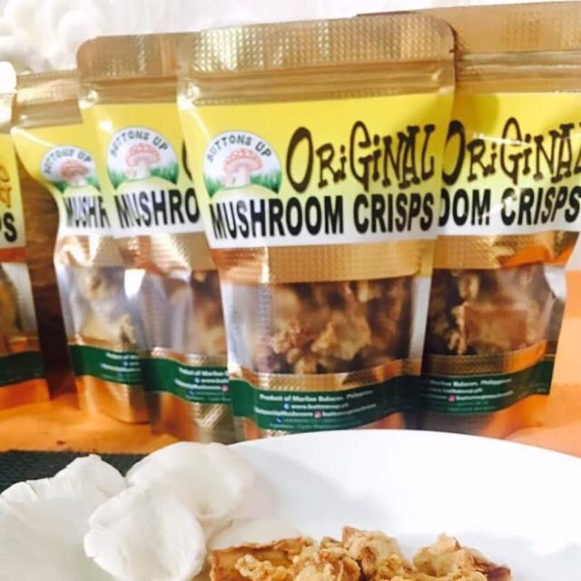 Mushroom crisps - Original Flavor, Food & Drinks, Packaged & Instant ...