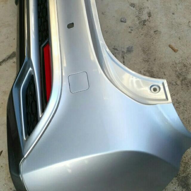 Rear Bumper Myvi 1.3 Premium X silver Gear Up, Auto Accessories on ...