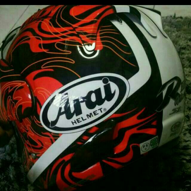 Authentic Arai Riptide Ram3, Motorcycles, Motorcycle Apparel on Carousell