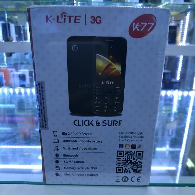 K-lite K77, Mobile Phones & Gadgets, Wearables & Smart Watches on Carousell