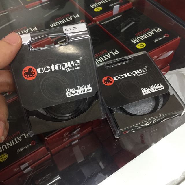 Octopus 62mm UV, CPL, Star 4, Closeup +10, ND8, IR Filter - Clearance ...