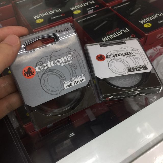 Octopus 62mm UV, CPL, Star 4, Closeup +10, ND8, IR Filter - Clearance ...