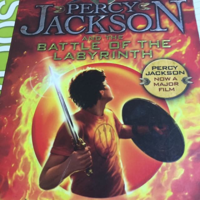 Percy Jackson And The Battle Of The Labyrinth, Hobbies & Toys, Books ...