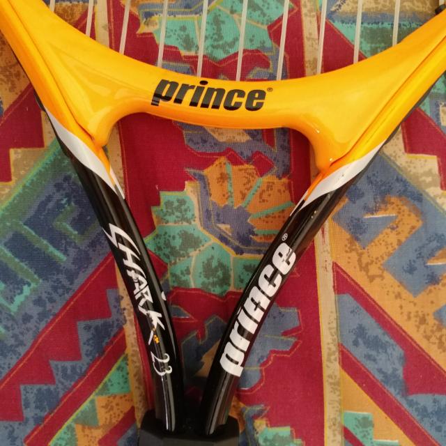 Prince Shark 23 Tennis Racquets, Sports, Sports & Games Equipment on ...