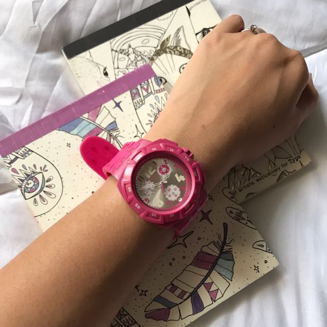 Swatch Pink Wrist Watch, Women's Fashion, Watches & Accessories ...