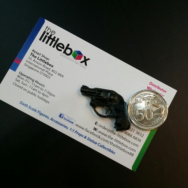 1/6 Scale 0.38 Revolver W&S Will SMITH PISTOL Gun Weapon, Hobbies ...