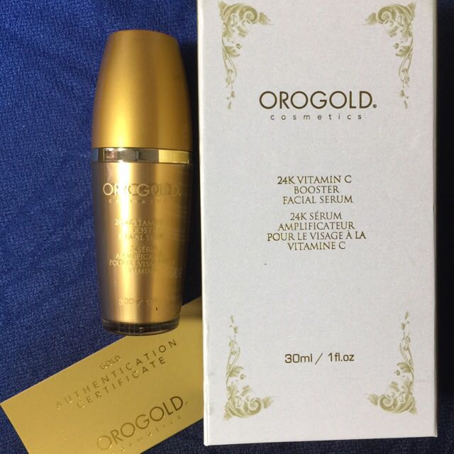 24K Orogold Vitamin C Serum, Health & Nutrition, Health Supplements ...
