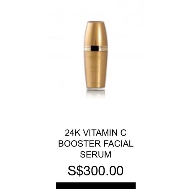 24K Orogold Vitamin C Serum, Health & Nutrition, Health Supplements ...