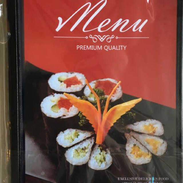 A4 Menu Clear Folder, Bulletin Board, Looking For on Carousell