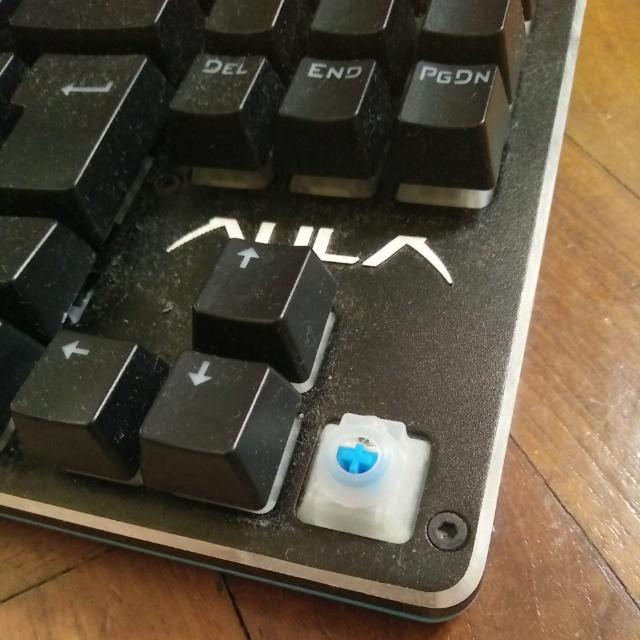 AULA F2012 Water Resistant Mechanical Gaming Keyboard (Blue Switch ...