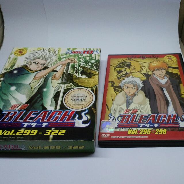 Bleach Anime Vol 298-322, Hobbies & Toys, Music & Media, CDs & DVDs on ...