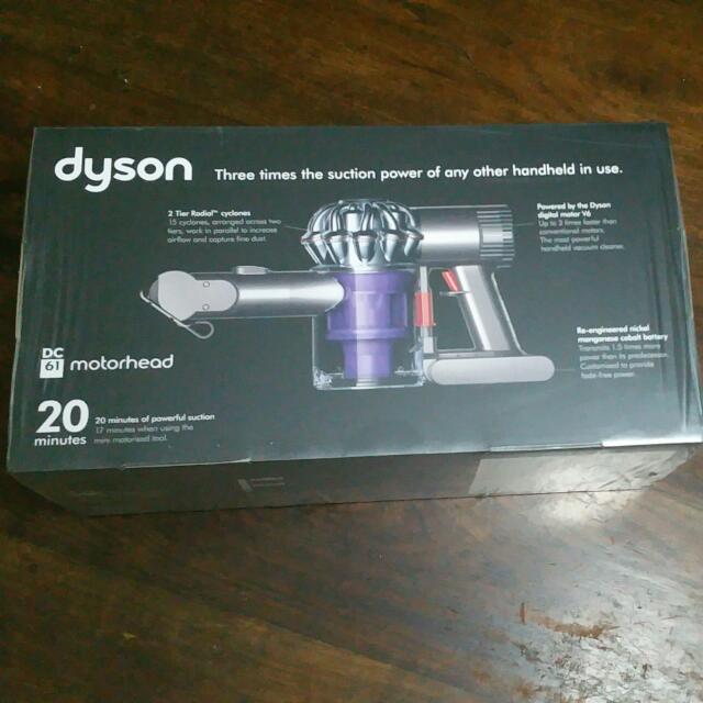 FASTDEAL! BNIB Dyson DC61 handheld Vacuum, TV & Home Appliances, Vacuum ...