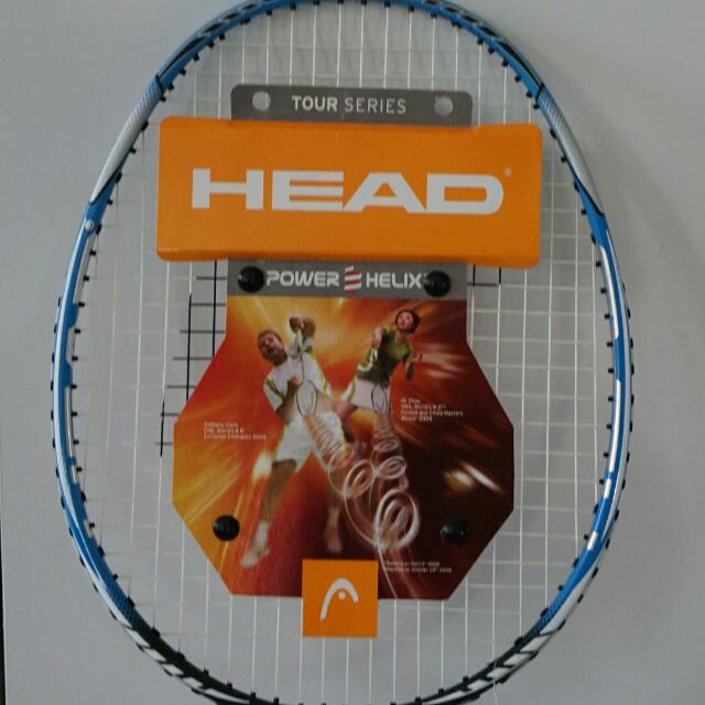 Head Power HELIX 5000 Badminton Racket - 2pcs, Sports Equipment, Sports & Games, Racket & Ball ...