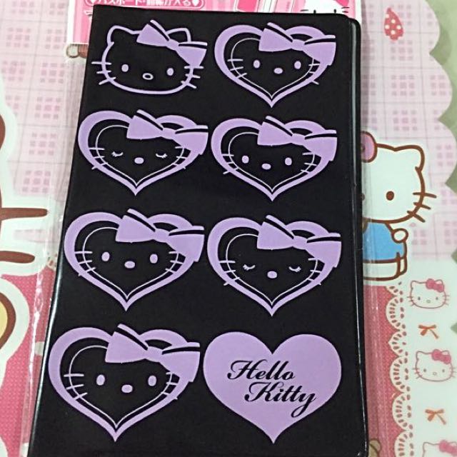 Hello Kitty Card, Money, Bank book, Receipt Holder Organiser Wallet ...