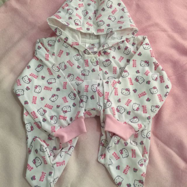 Hello Kitty Romper, Babies & Kids, Babies & Kids Fashion on Carousell