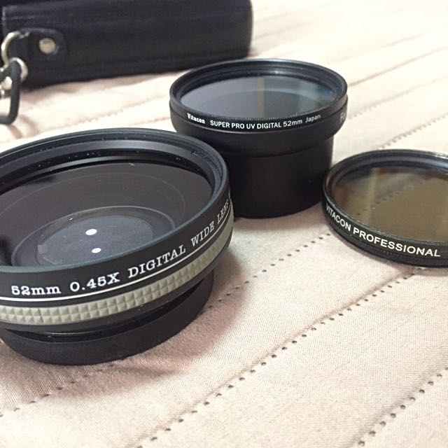 Vitacon Lenses for Leica D-Lux 4, Photography, Cameras on Carousell