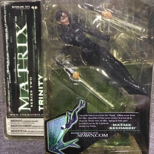 Matrix Series 2 The Matrix Reloaded Trinity, Hobbies & Toys, Toys ...
