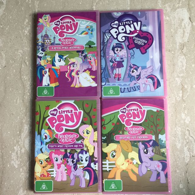 My Little Pony Dvd, Hobbies & Toys, Music & Media, CDs & DVDs on Carousell