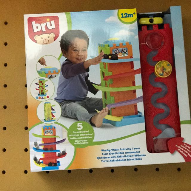 New Baby Toy bru Toysrus - wacky Walls Activity Tower, Hobbies & Toys ...