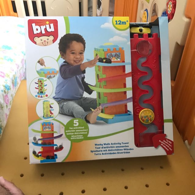 New Baby Toy bru Toysrus - wacky Walls Activity Tower, Hobbies & Toys ...